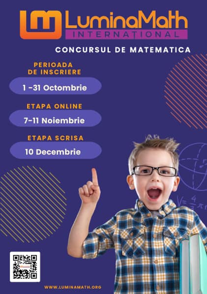 Premierea elevilor la Concursul Național de Matematică LuminaMath ...